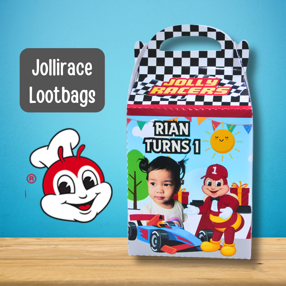 Jollirace Lootbox Lootbag personalized customized | Shopee Philippines