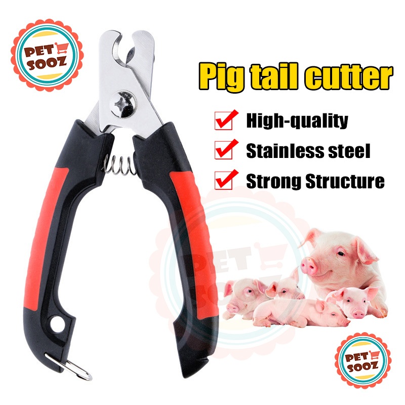 Piglet tail cutter Stainless tail cutter for piglets Livetock tail ...