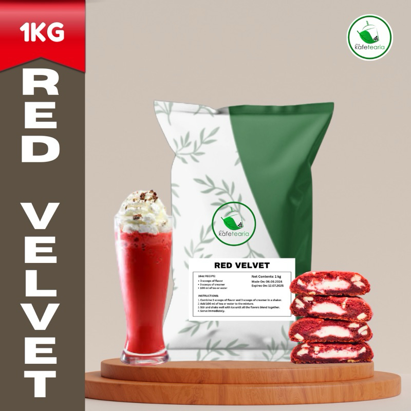 RED VELVET FLAVORED POWDER | Shopee Philippines
