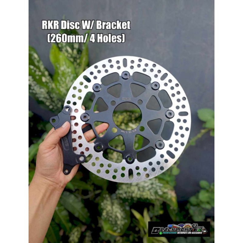 RKR DISC W/ BRACKET & RCB CALIPER (260MM/ 5 HOLES/4 HOLES) FOR CLICK ...