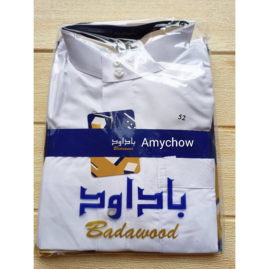 ADULT WHITE ONLY LONG SLEEVES GAMIS THOBE KIMON ISLAMIC MUSLIM MEN'S ...