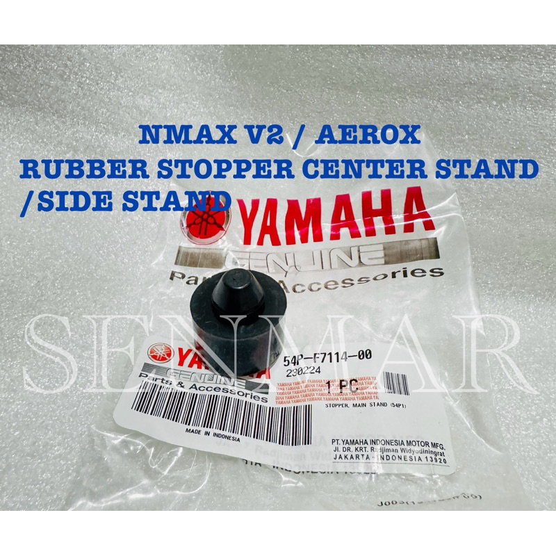 NMAX V2 V1 RUBBER STOPPER FOR CENTER STAND & SIDE STAND 55G/54P GENUINE ...