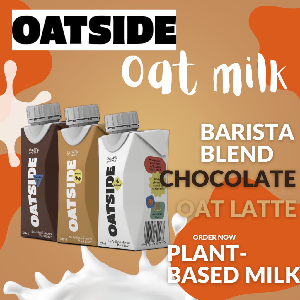 Oatside Oat milk 200 mL Oatside Barista Blend, Oatside Chocolate, and ...