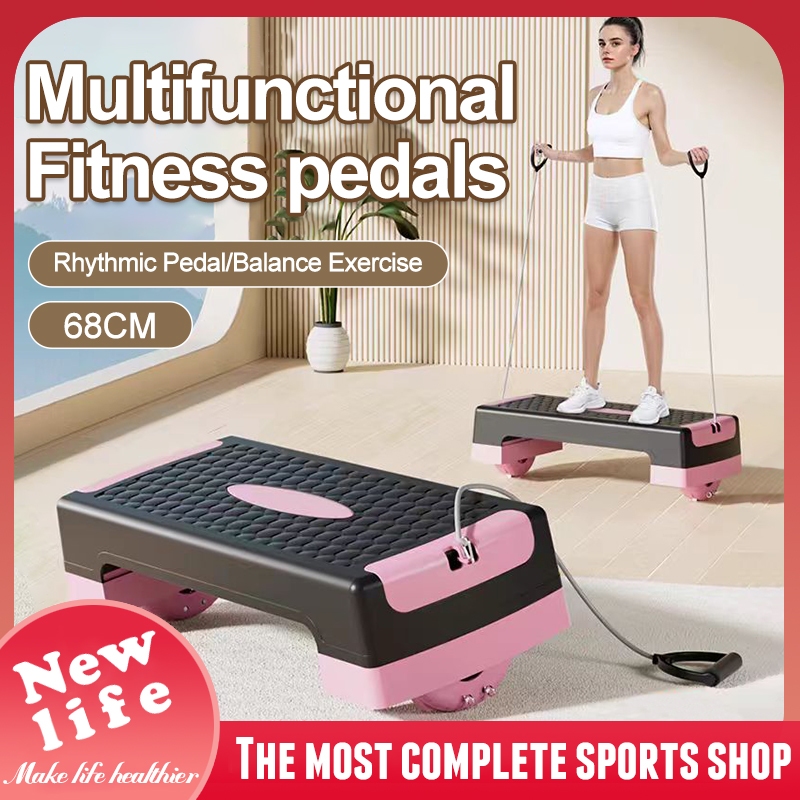 Home Fitness Yoga Pedal Indoor Adjustable Jumping Aerobic Exercise ...