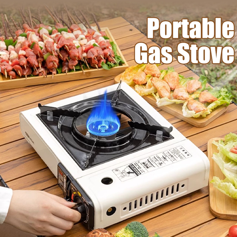 Portable Butane Gas Stove Outdoor Cooking Camping Stove Safety ...
