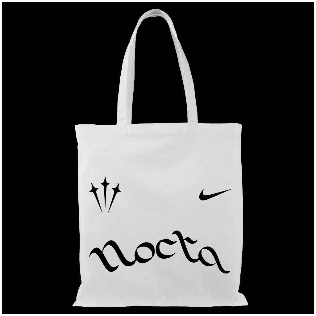 Nocta Drake Script Inspired Tote Bag Zipper Bag Canvass Custom Inspired ...