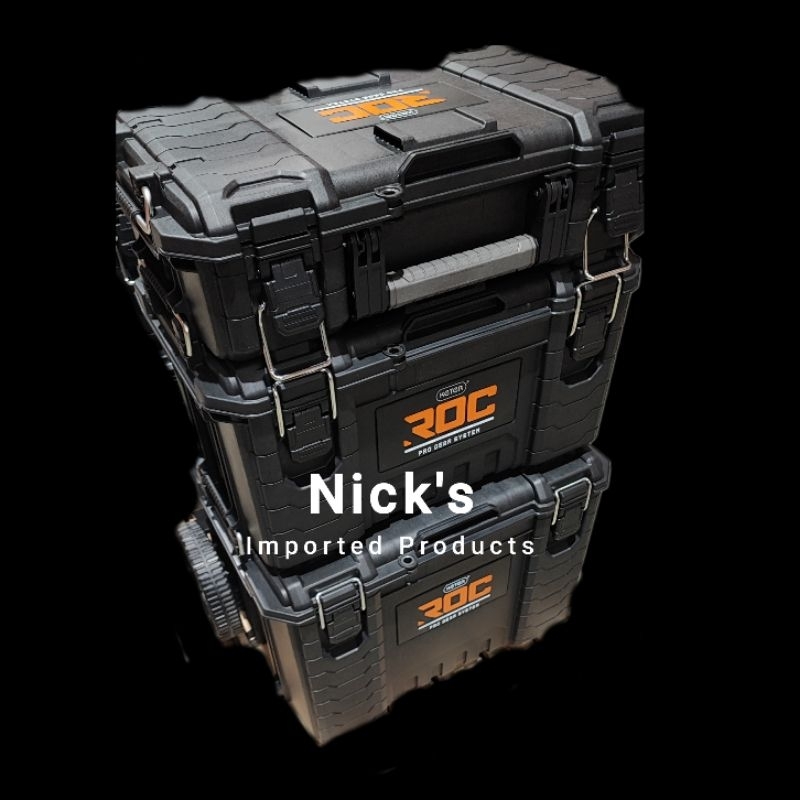 USA Keter Stack & Roll Stack N Roll Multi Layer Tool box with Wheel ...