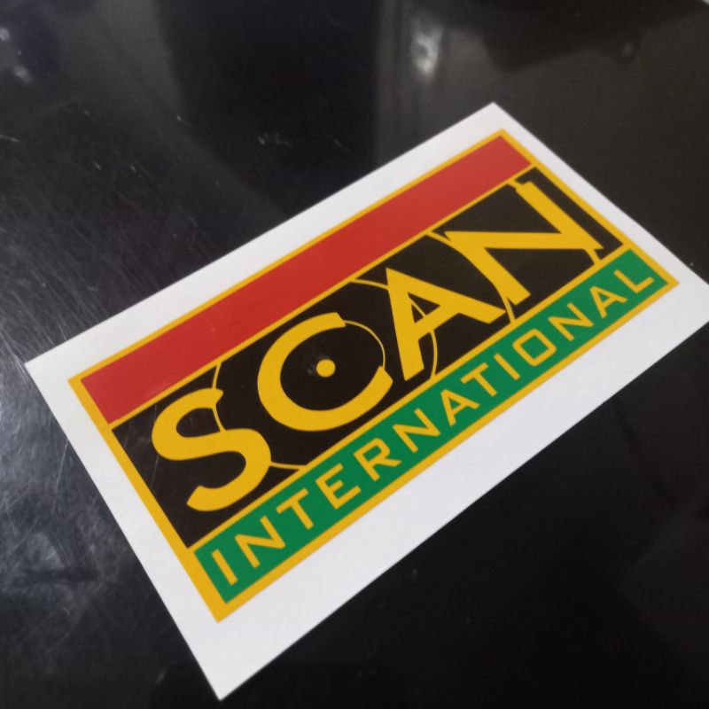 SCAN vinyl cut Sticker waterproof perfect for any vehicles | Shopee ...