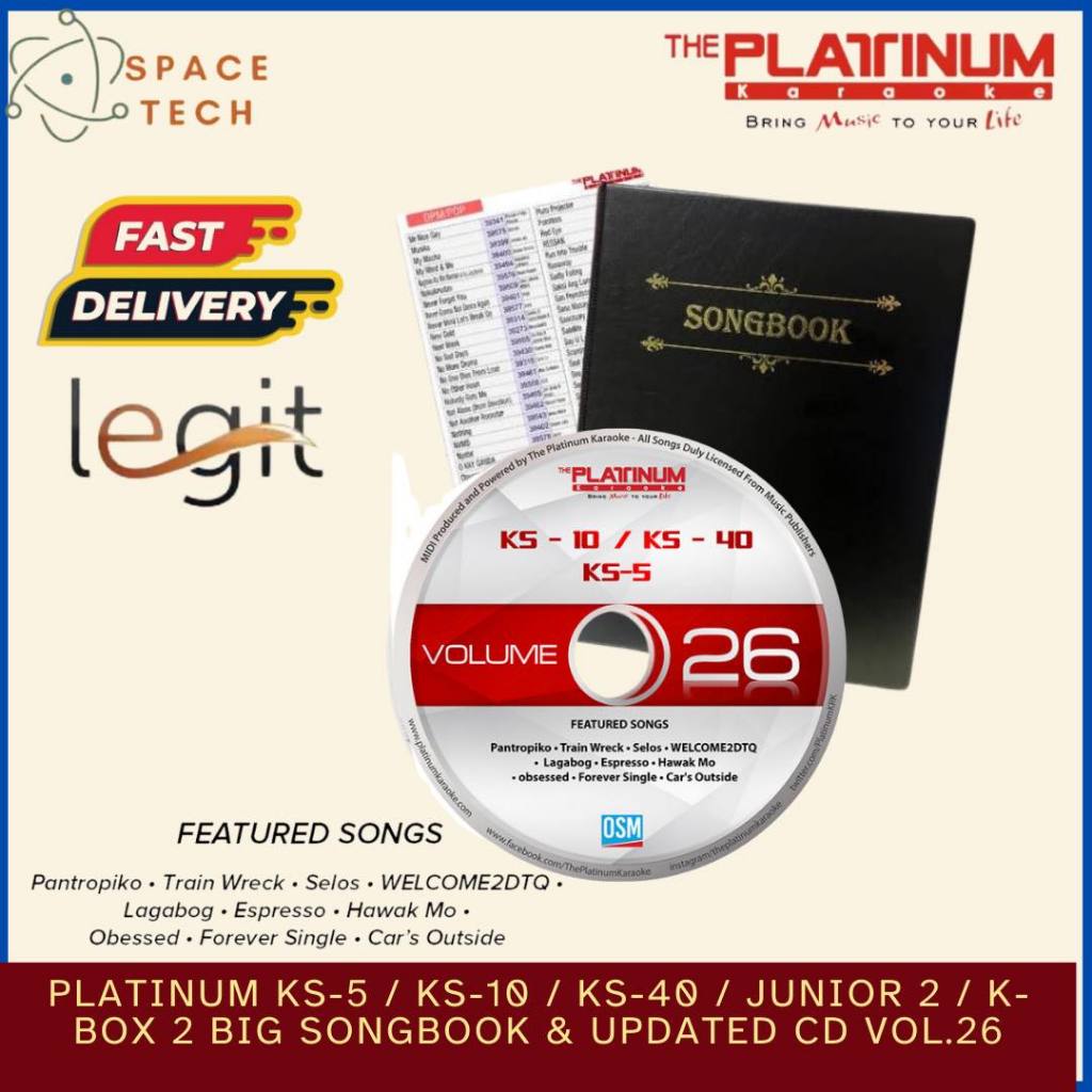SONGBOOK WITH CD VOL.26 FOR KS-5/KS-10/KS-40 VOLUME 26 UPDATED CD ...