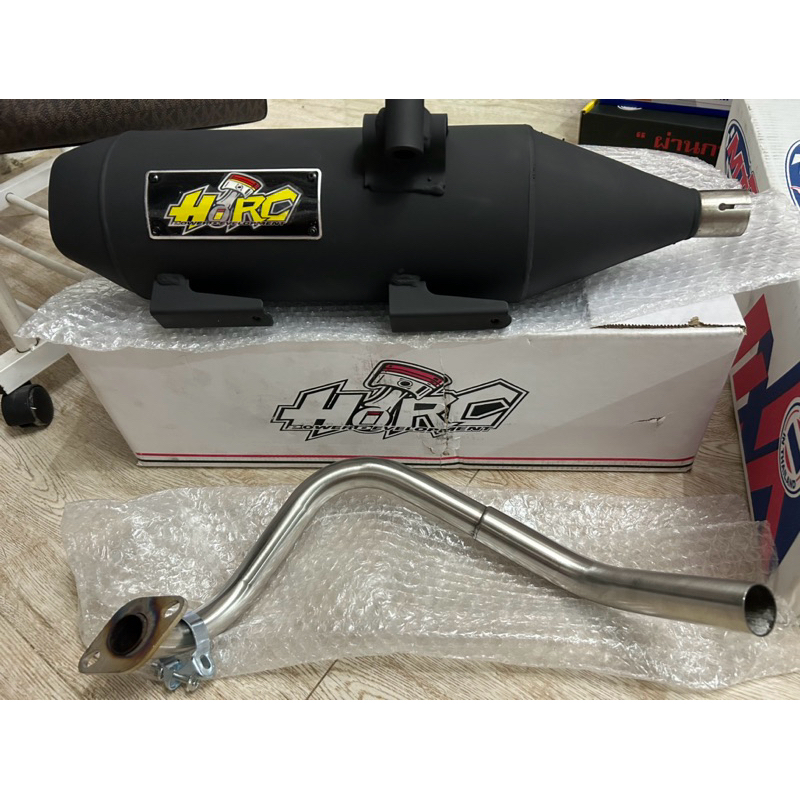 HIRC POWER EXHAUST MUFFLER PIPE CLICK125i/150i | Shopee Philippines