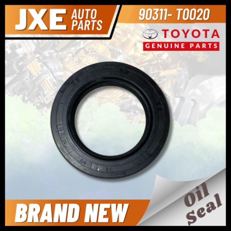 TOYOTA Oil Seal 38mm x 58mm x 11mm (90311-T0020) Genuine Parts | Shopee ...