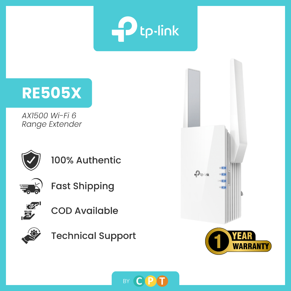TP-Link RE505X AX1500 Wi-Fi 6 Range Extender | Shopee Philippines