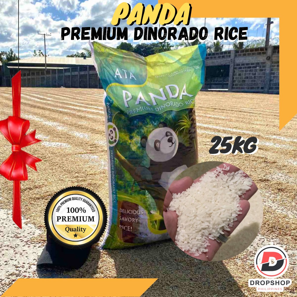 DP Panda Premium Dinorado Rice 25kg | Shopee Philippines
