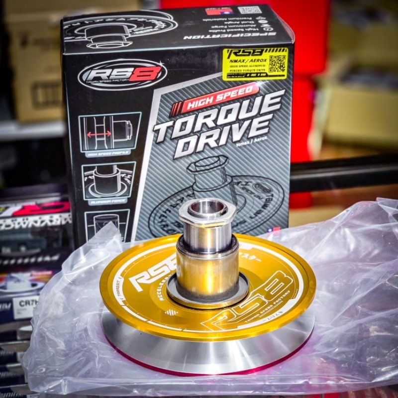 RS8 Forged Aluminum Torque Drive Assy (Aerox/Nmax V1 V2) | Shopee Philippines