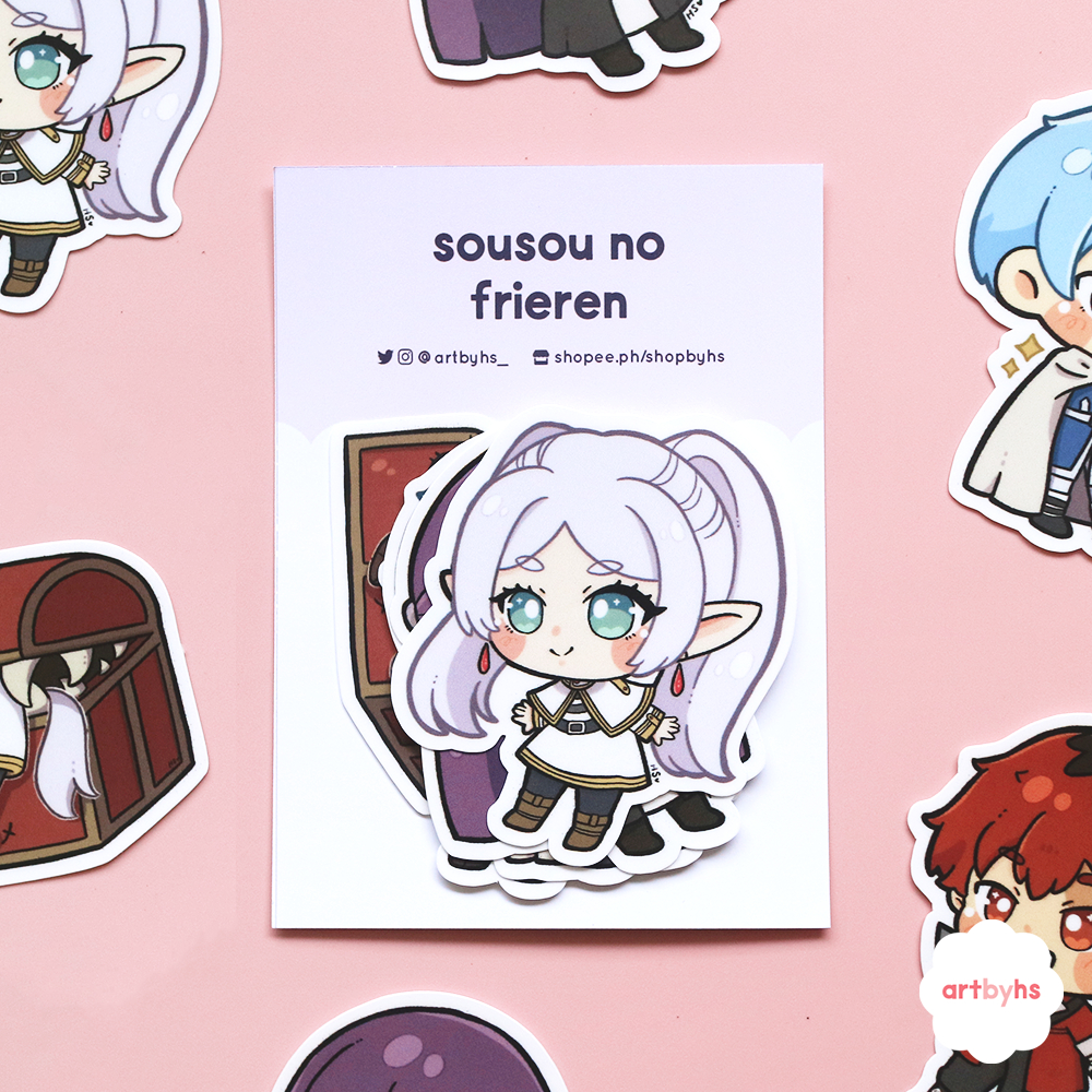 Frieren Vinyl Sticker Set | Shopee Philippines