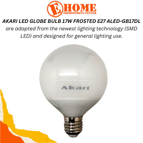 Akari LED Globe Bulb 17 Watts - Daylight (ALED-GB17DL) | Shopee Philippines