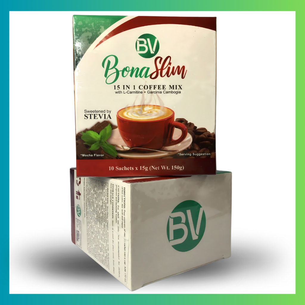 Bona Vita Slim Coffee | Bona Slim 15-in-1 Coffee for a Healthier You (1 ...