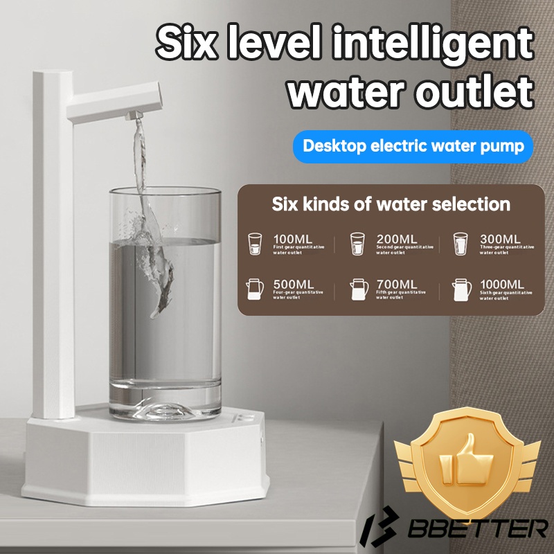 Automatic Desktop Water Dispenser Wireless Intelligent Pump Bottled ...