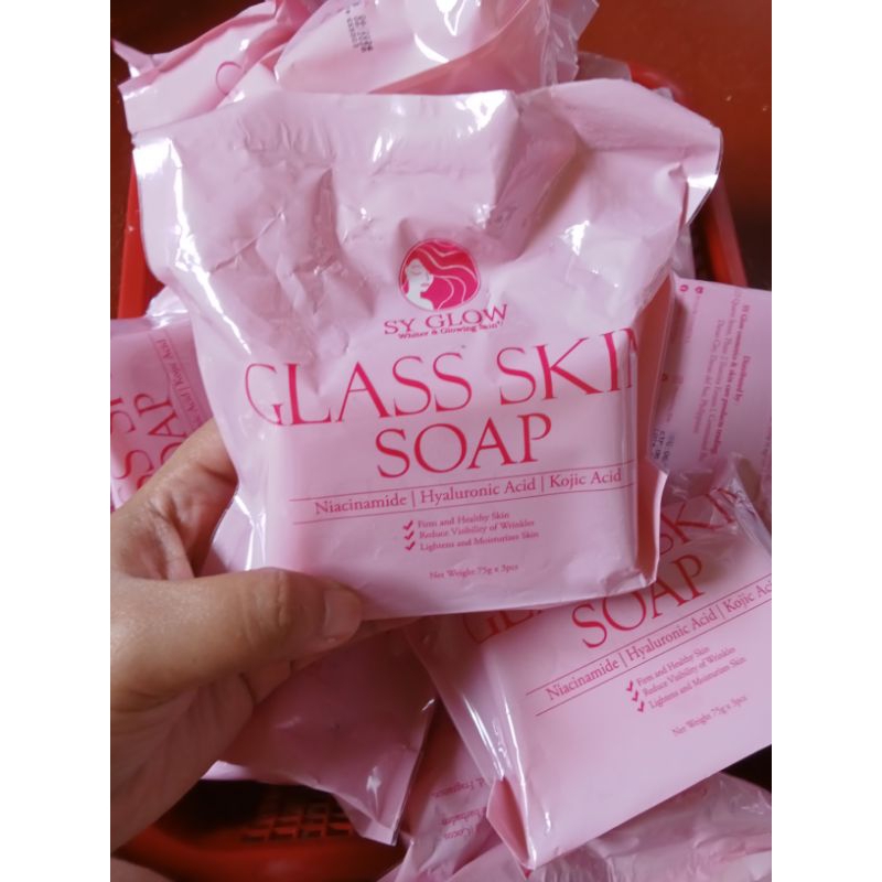 Sy Glow Glass Skin Soap 75g x 3 pcs | Shopee Philippines