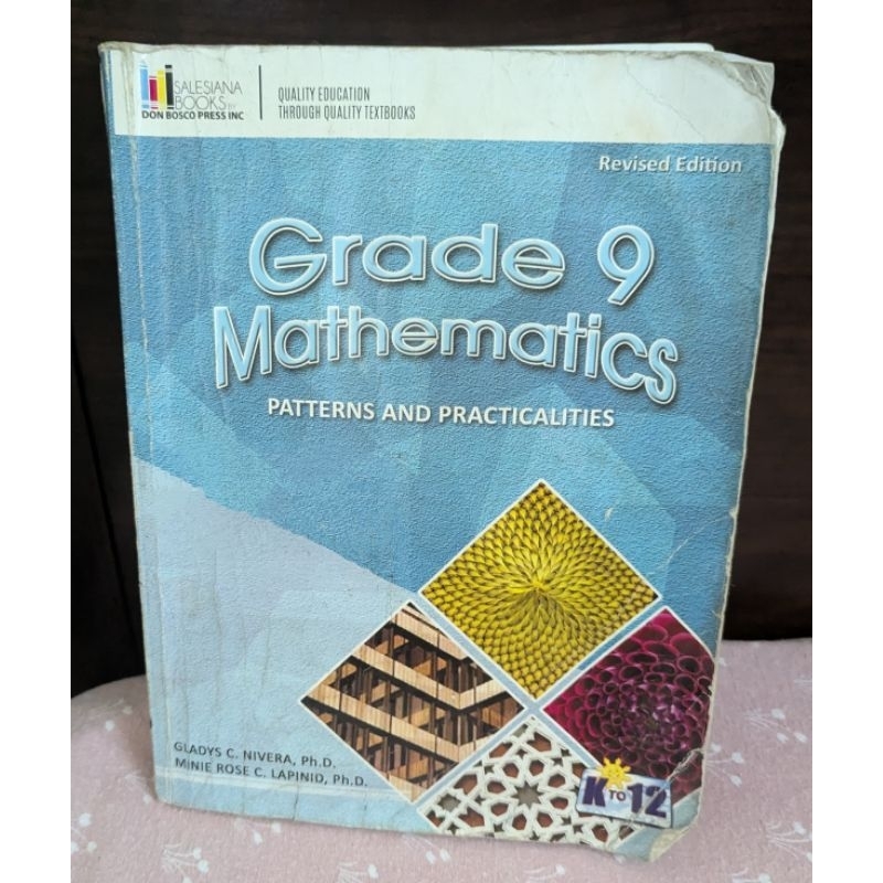 Grade 9 Mathematics Patterns and Practicalities (Used) | Shopee Philippines