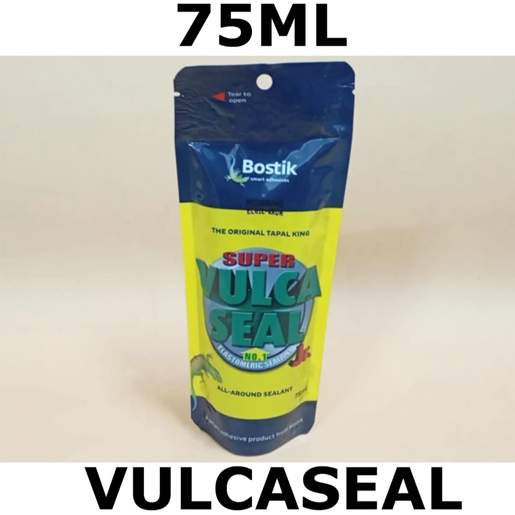 ORIGINAL SUPER VULCASEAL 75ML BOSTIK PISIL PACK ALL AROUND ELASTOMERIC ...