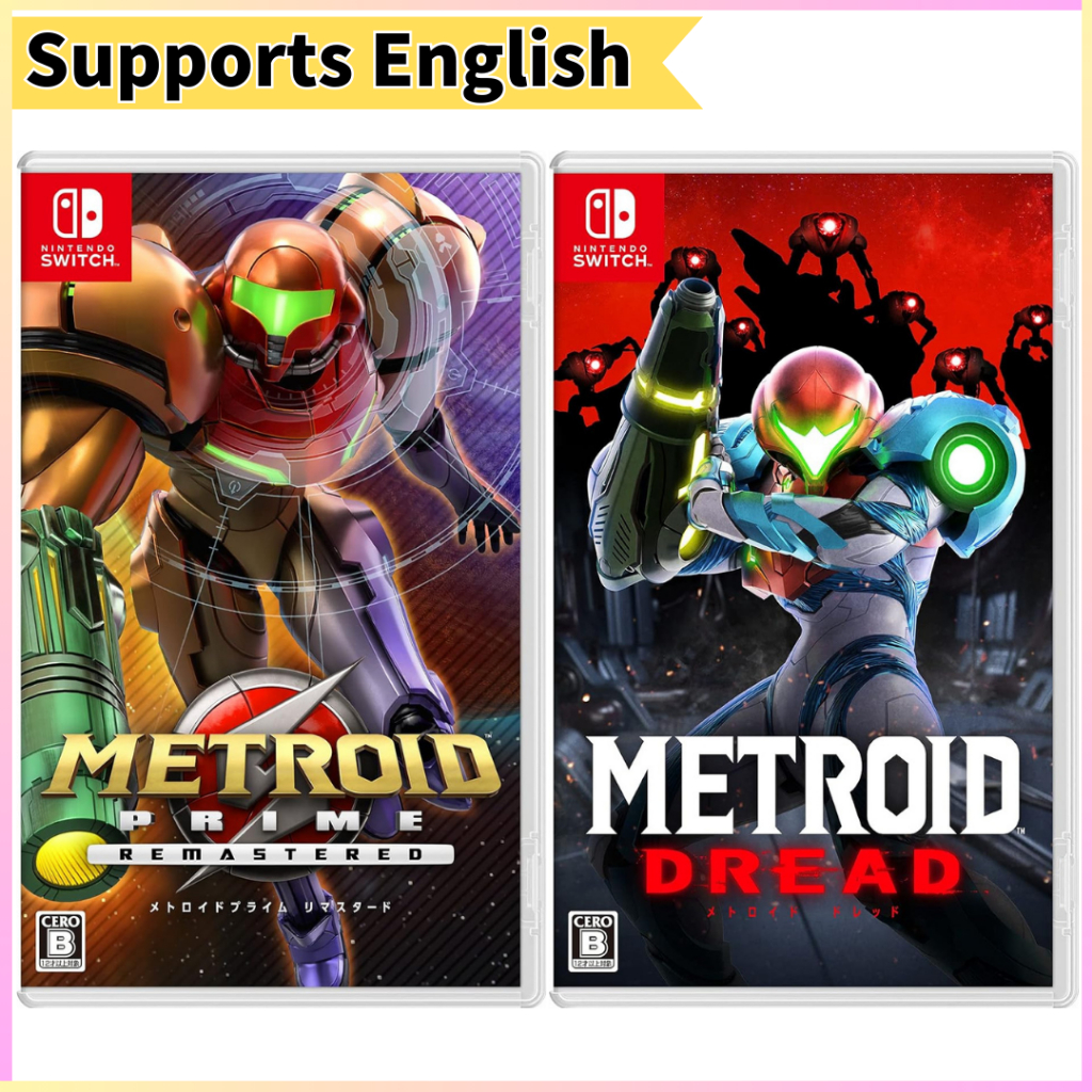 Metroid Dread , Metroid Prime Remastered - Switch [English supported ...