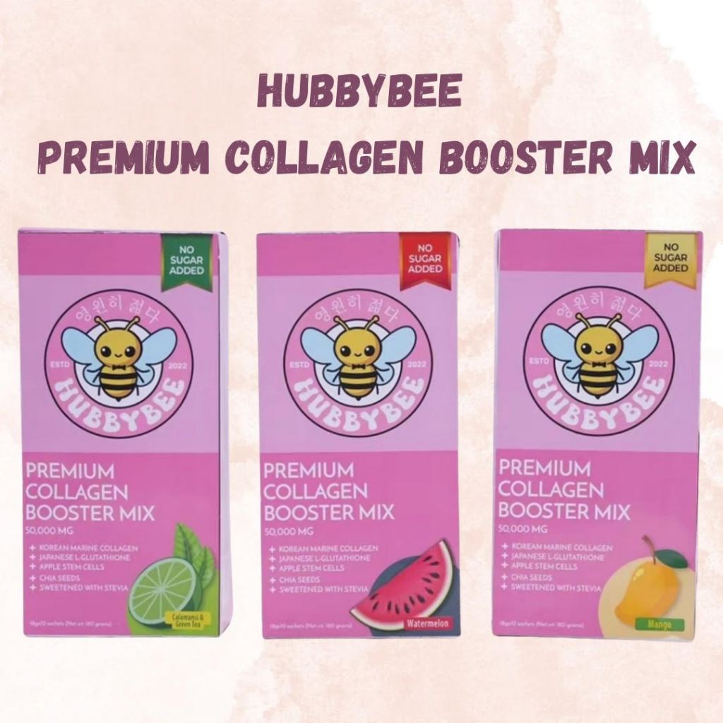 HUBBYBEE PREMIUM COLLAGEN BOOSTER MIX - Hubby David and Hubby Rye ...