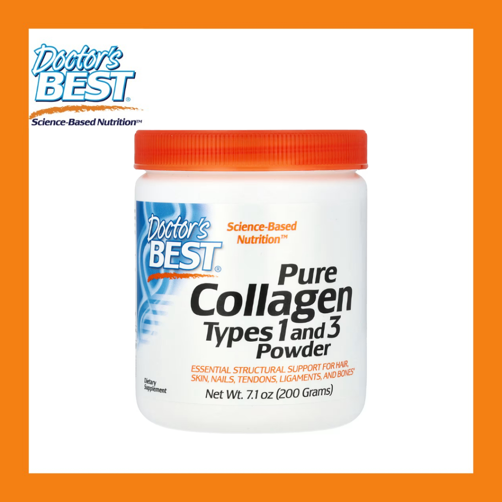 Healthy Secrets | Doctor's Best, Pure Collagen Types 1 and 3 Powder, 7. ...