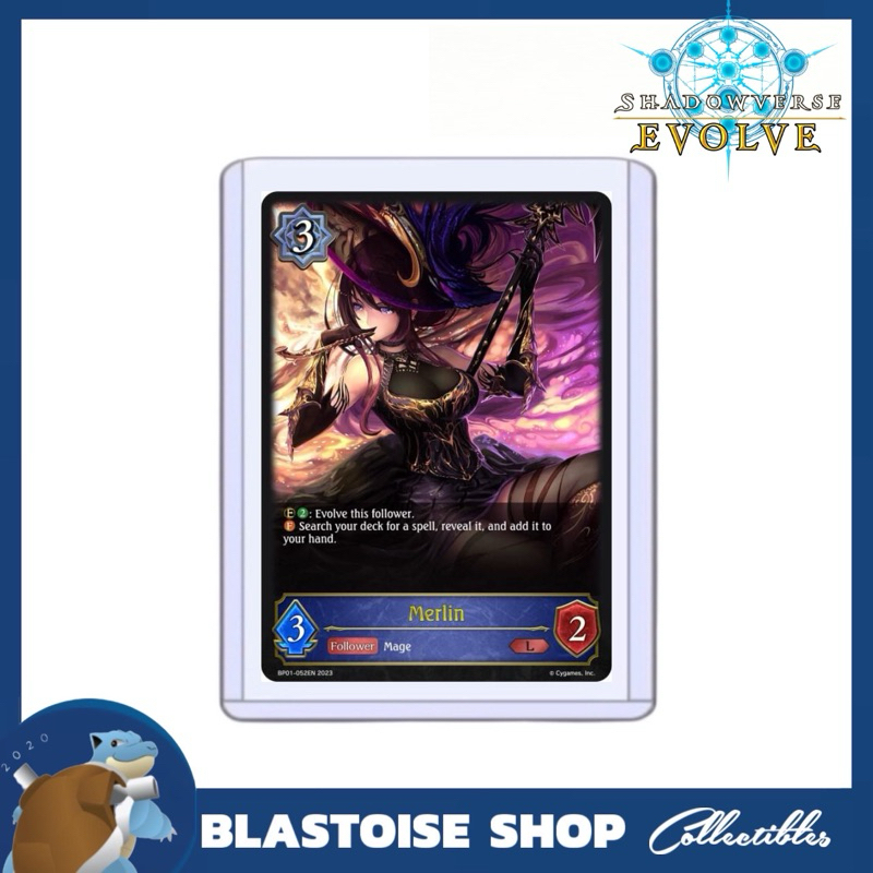 [EN] Shadowverse Evolve SVE BP01 Merlin Advent of Genesis English BP01 ...