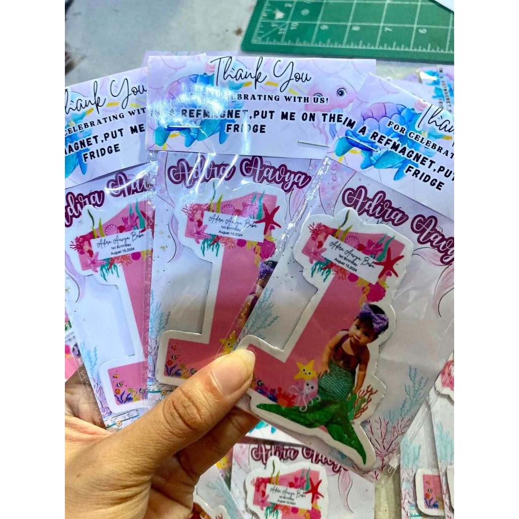Customize Ref magnets Number Cut | Shopee Philippines
