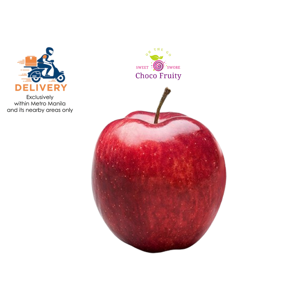 Fresh Red Apple - 1 pc (Delivery within Metro Manila and nearby areas ...