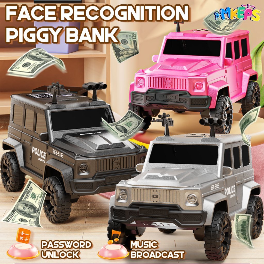 Alkansya ipon challenge with lock and key piggy bank coin bank atm bank ...