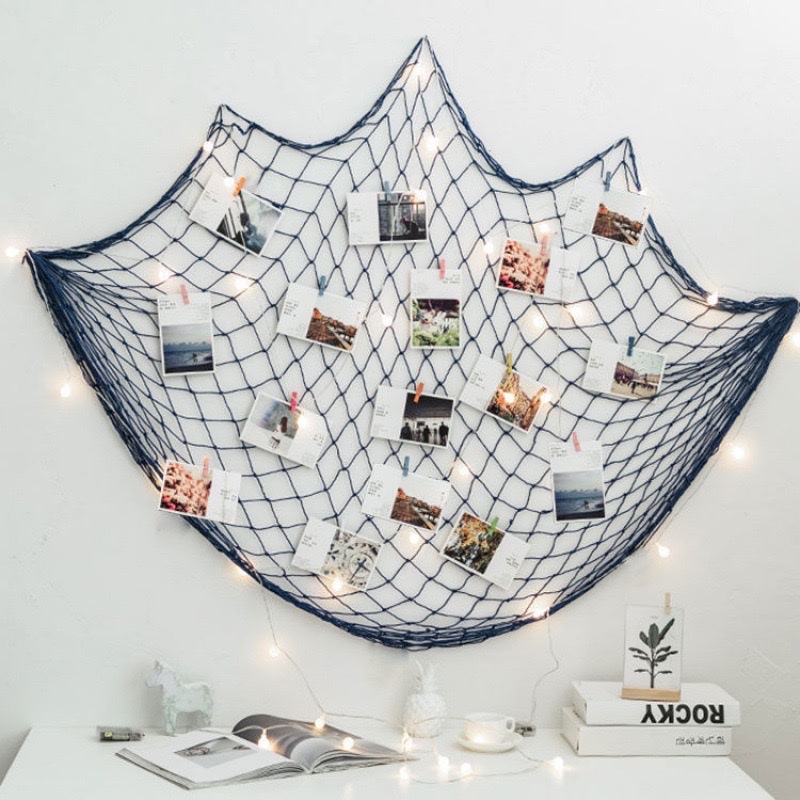 Nautical Fishing Net Party Decor Net Hanging Living Room Decor ...