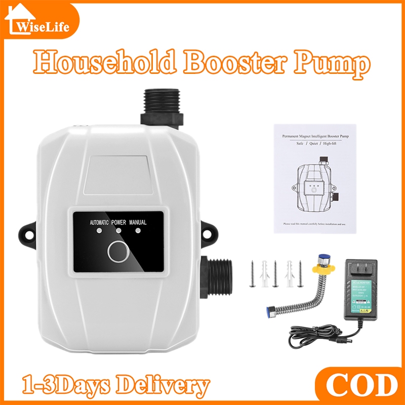 24V Silent Automatic Booster Pump Home Shower Kitchen Sink Booster Pump ...