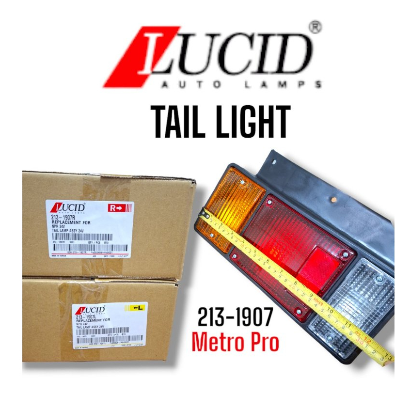 Lucid Tail Lamp 213-1907 for ISUZU ELF NKR, NPR, NHR ( RIGHT & LEFT ...