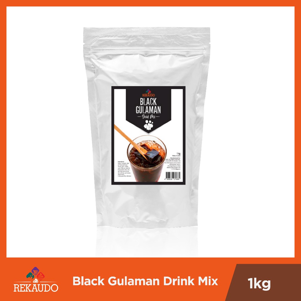 Rekaudo Black Gulaman Drink Mix (1 kg) | Shopee Philippines