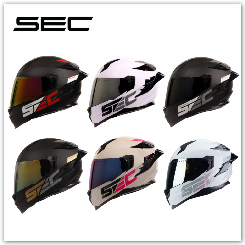 SEC Modular Helmet for Motorcycle Revolt Gloss/Matte (M-XL) | Shopee ...