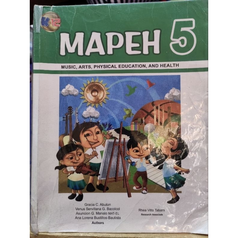 MAPEH 5 K to 12 (2nd hand) | Shopee Philippines