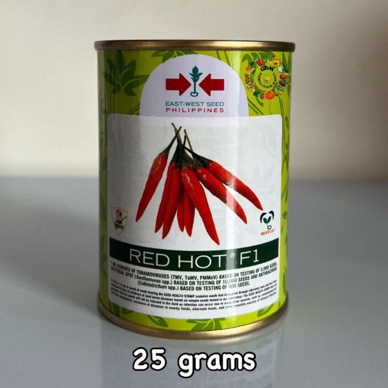 EAST WEST RED HOT F1 (25g) HYBRID HOT PEPPER SILING LABUYO QUALITY ...