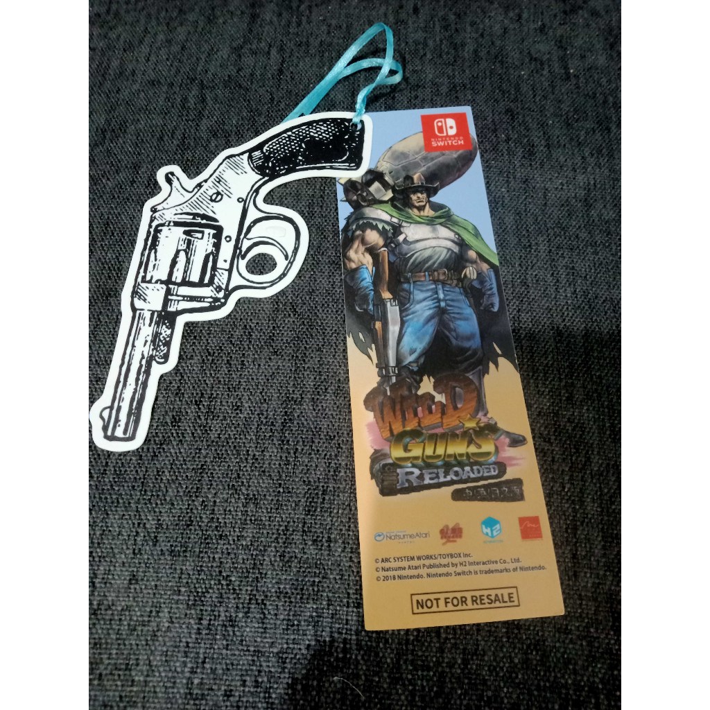 Wild Guns Reloaded Collectible Bookmark (New) | Shopee Philippines
