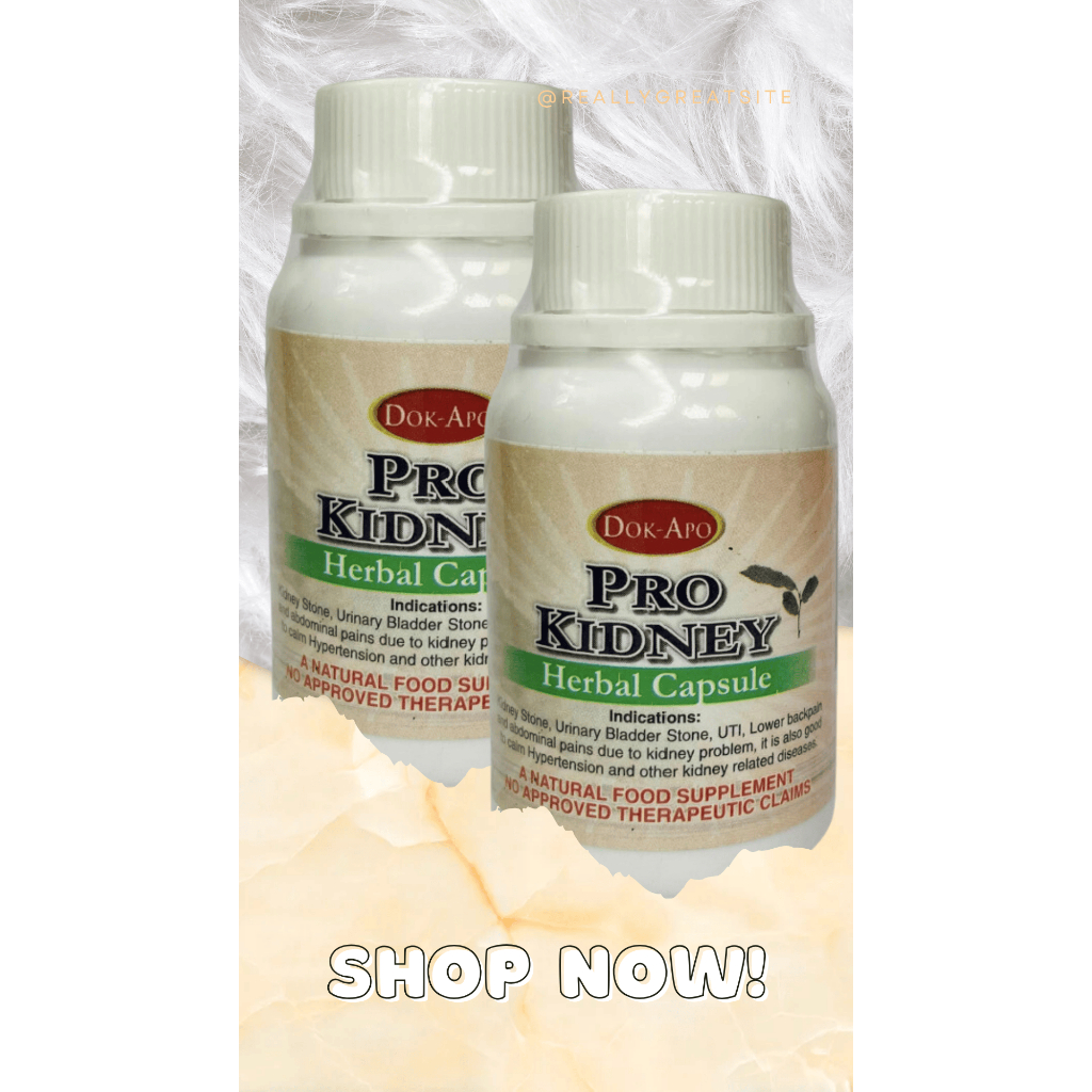 DOK APO PRO KIDNEY HERBAL AUTHENTIC | Shopee Philippines