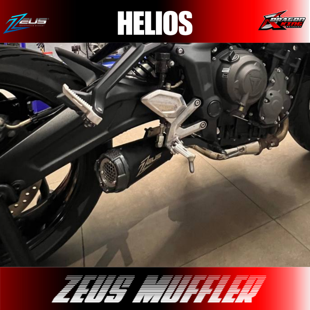 ZEUS HELIOS PERFORMANCE EXHAUST | Shopee Philippines