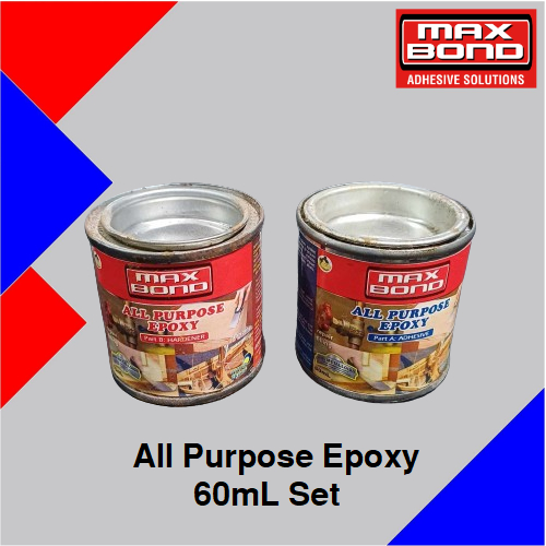 Max Bond ALL PURPOSE EPOXY (60mL Set) Heavy Duty | Shopee Philippines