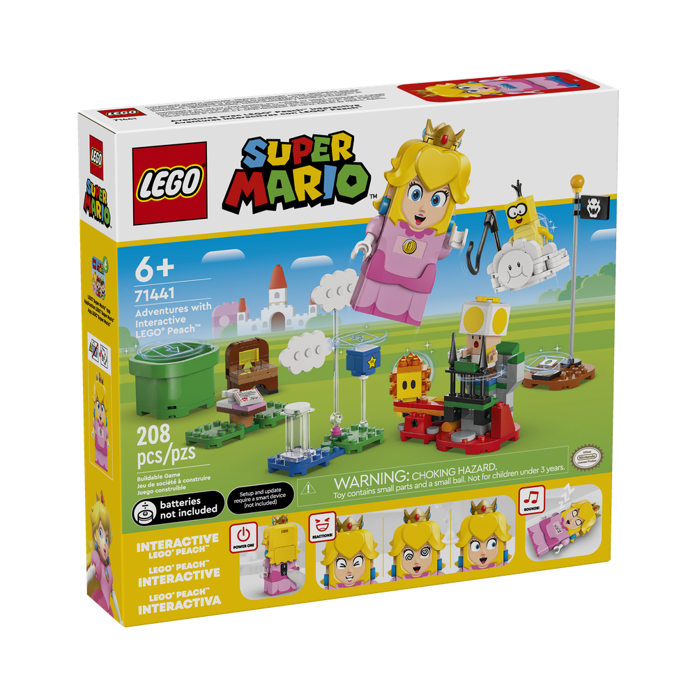 LEGO Super Mario 71441 Adventures with Interactive LEGO Peach | Shopee ...