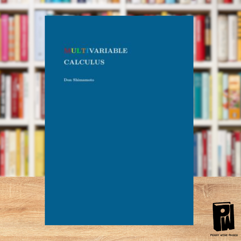 Multivariable Calculus by Don Shimamoto | Shopee Philippines