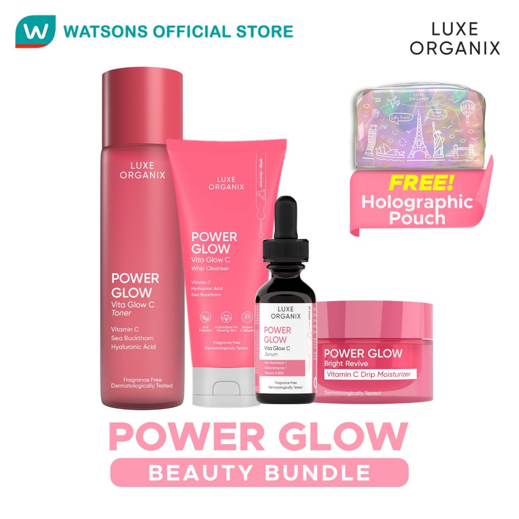 LUXE ORGANIX Power Glow Line Set | Shopee Philippines