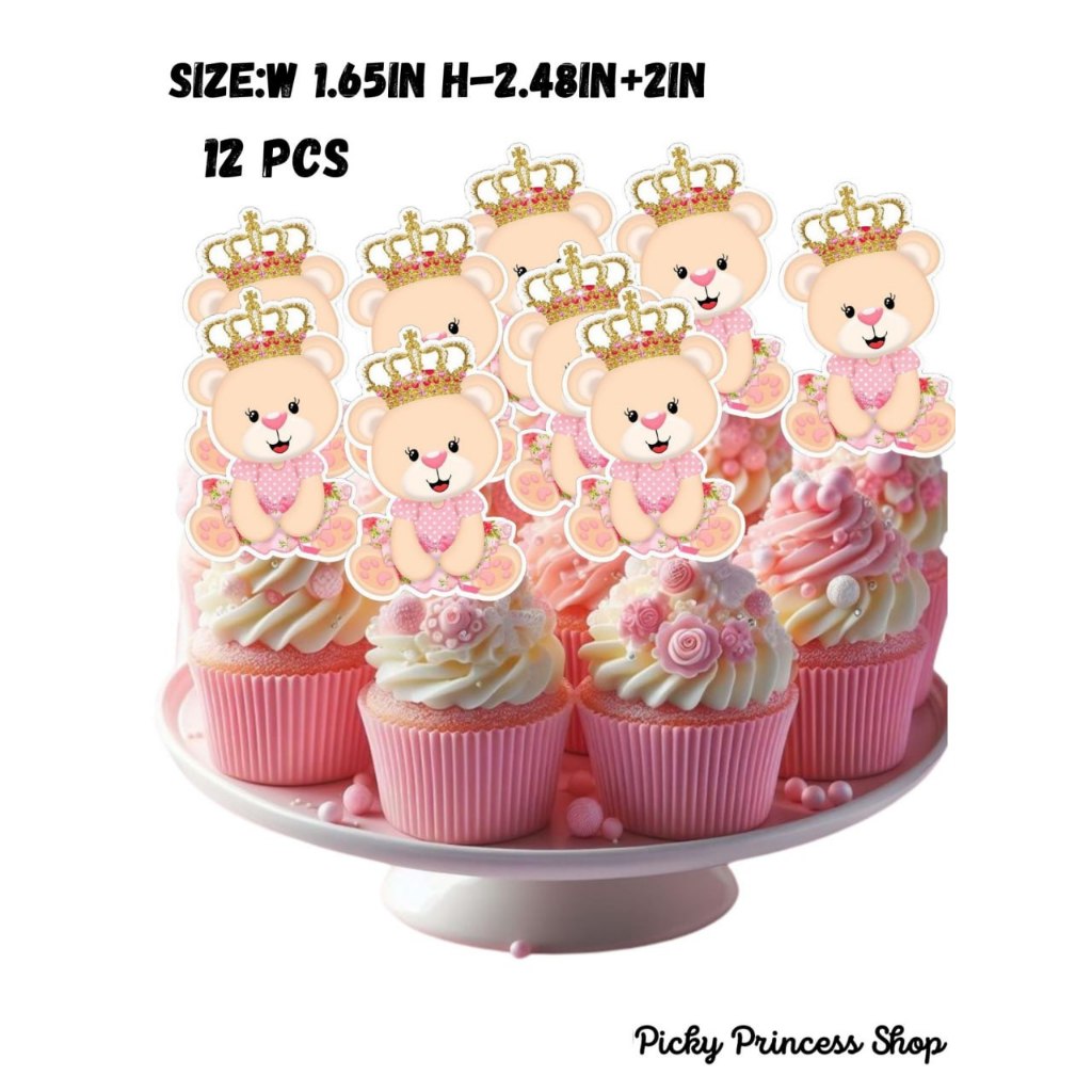 Boho Bear Theme Cake & Cupcake Toppers Baby Shower Birthday Cake ...