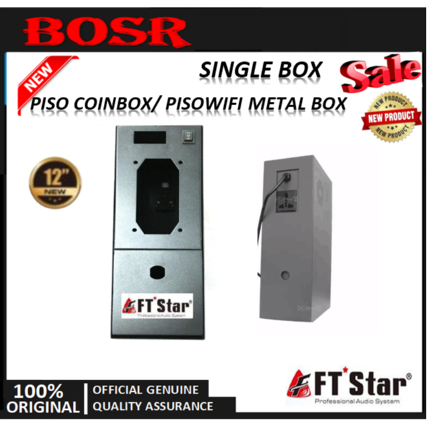 Single Box Casing/Pisonet 2N1 DUAL COIN SLOT Box Coinslot Box / Pisonet ...