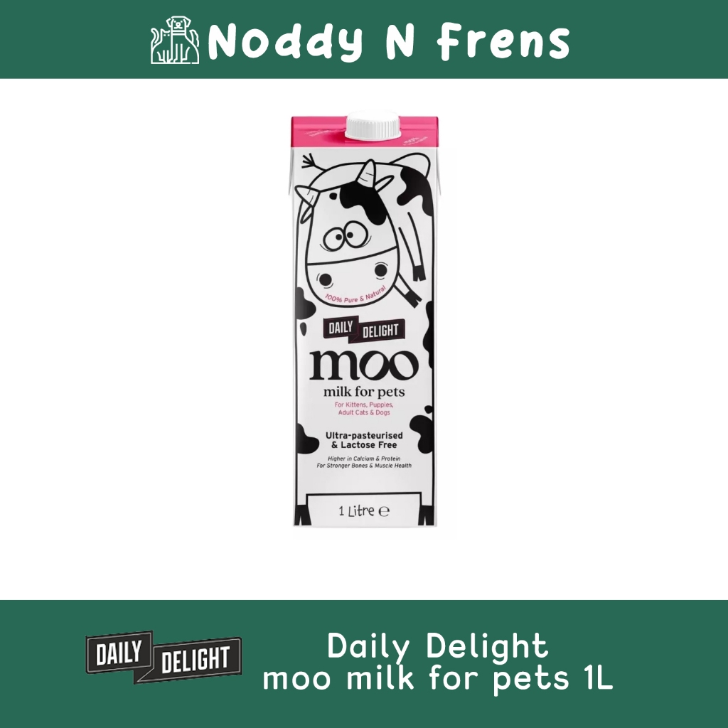 Daily Delight Moo Milk for Pets - Lactose Free 1L Milk Replacement for ...