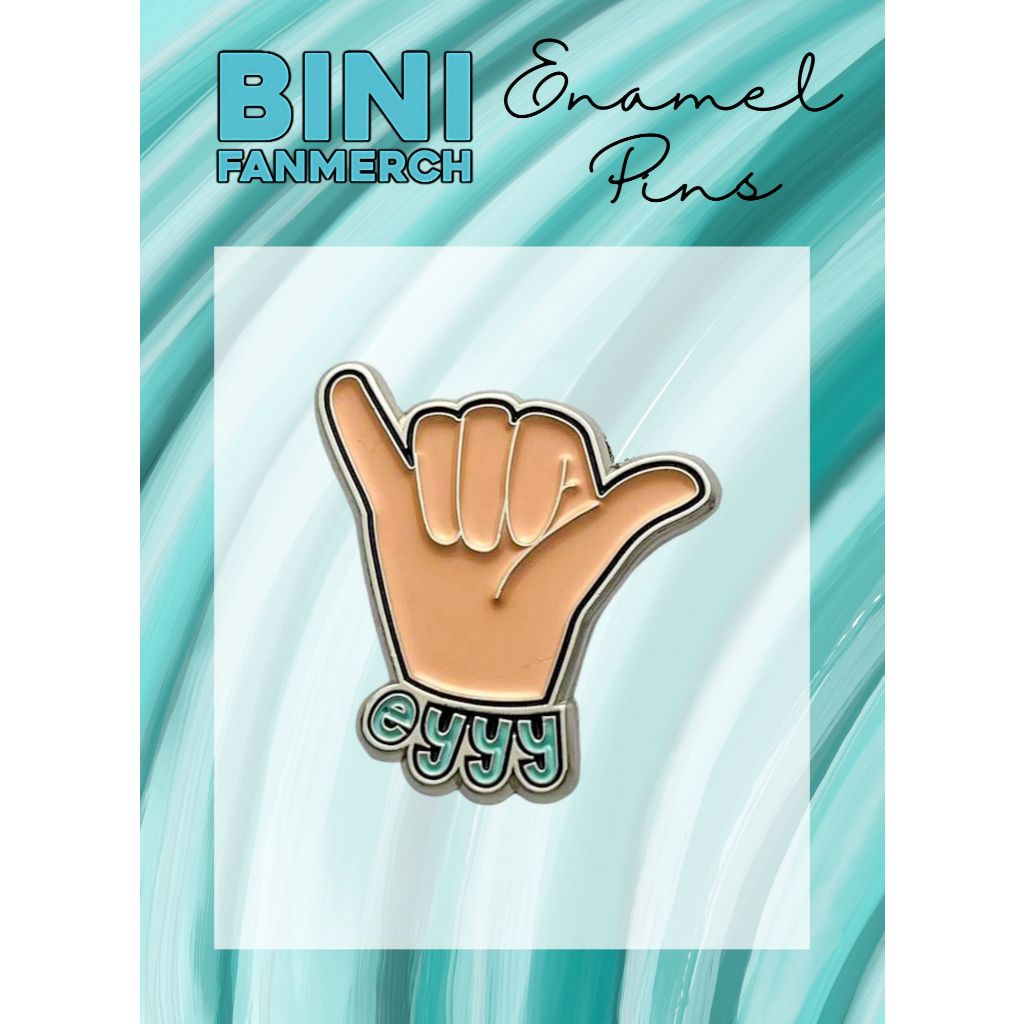 #1 Eyyyy Bini FanMerch Enamel Pin | Shopee Philippines